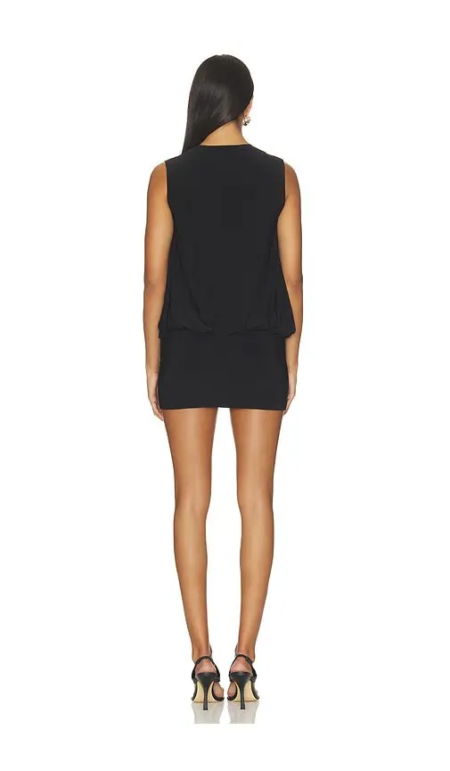 Norma Kamali Babydoll Mini Dress