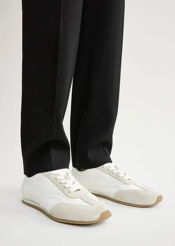 TOTEME Flex Sneakers Off-white/stone