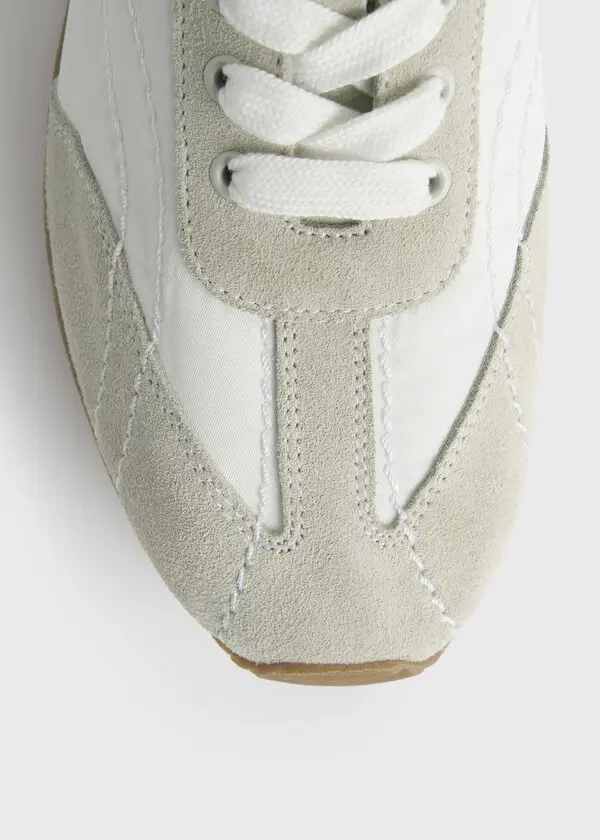 TOTEME Flex Sneakers Off-white/stone