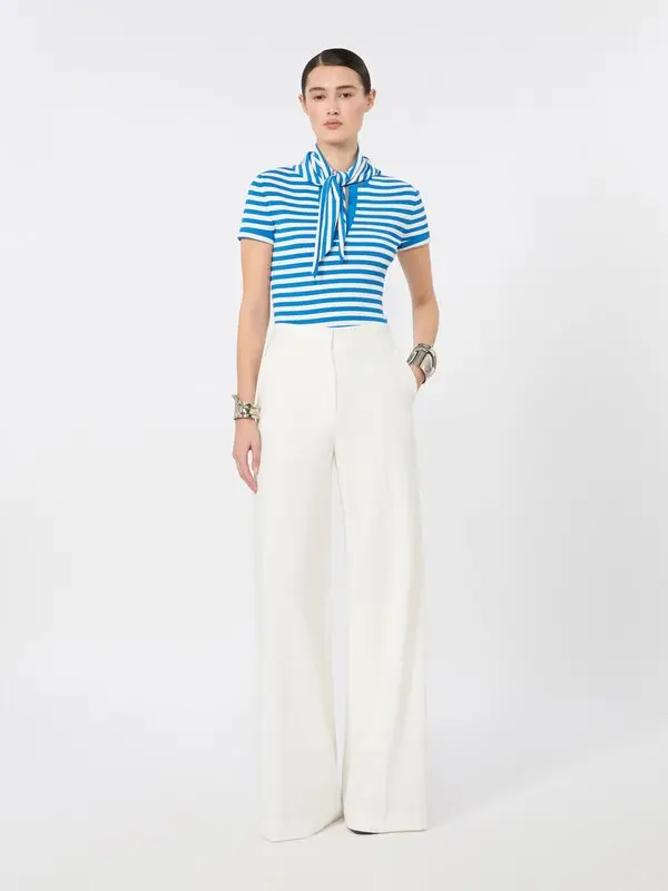 Max Mara Wide Leg Tailored Trousers