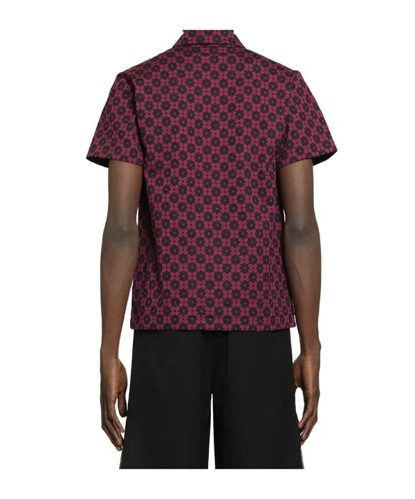 Comme Des Garçons Printed Polo Shirt