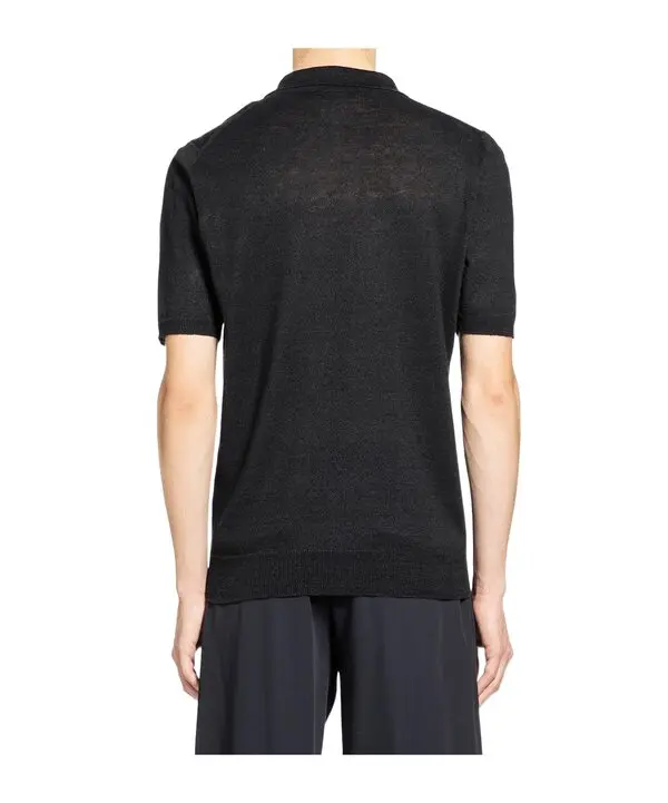 LARDINI Short-sleeved Polo Shirt