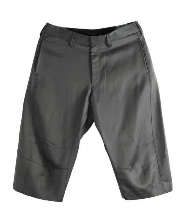 OMAR AFRIDI Panelled Wool Shorts