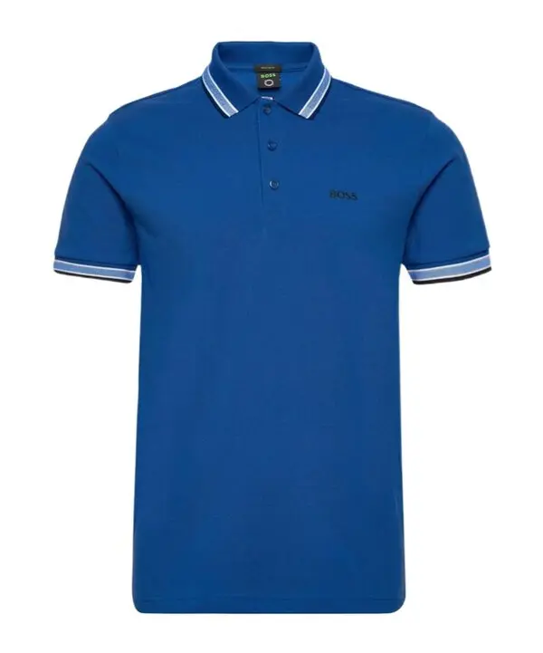 Hugo Boss Logo Embroidered Short-sleeved Polo Shirt