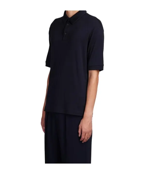 Giorgio Armani Knitted Polo Shirt