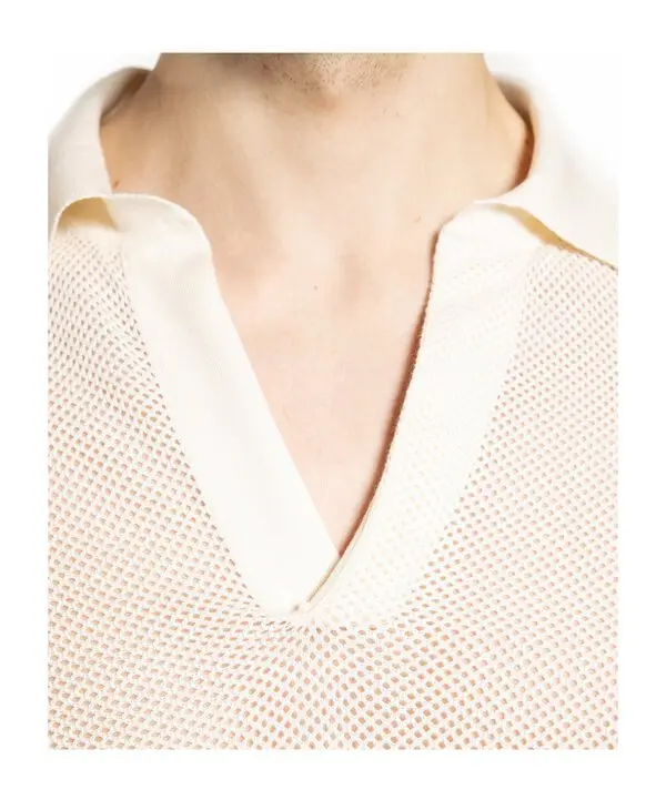 TOM FORD Semi-sheer V-neck Long-sleeve Sweater