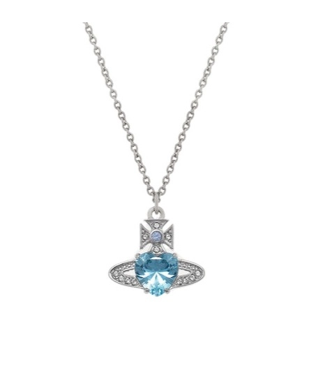 VIVIENNE WESTWOOD Ariella Pendant Necklace - Gray