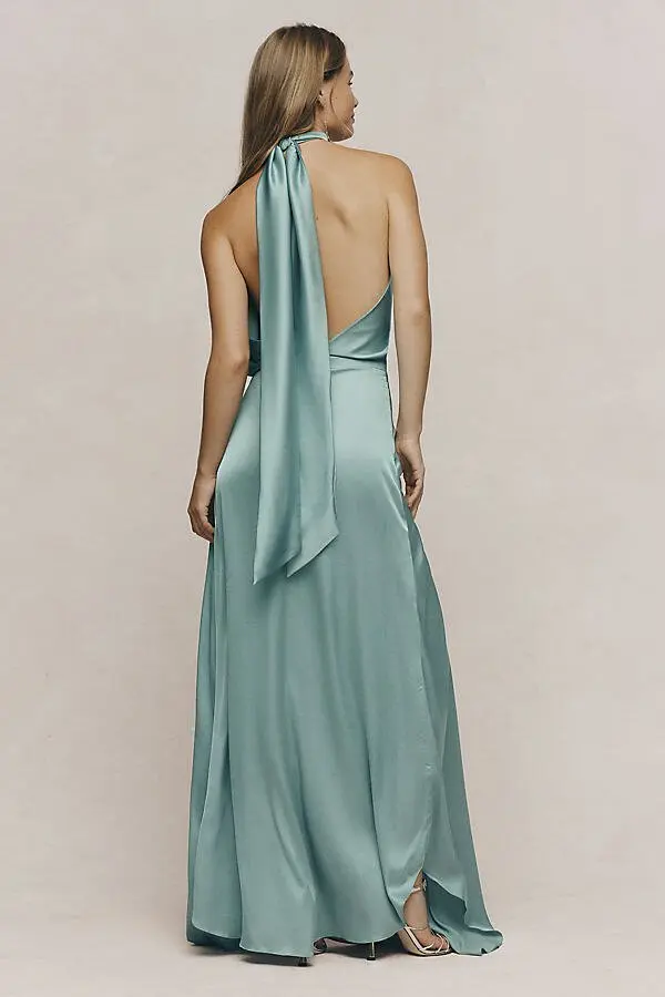 Anthropologie Deme Gabriella Symphony Silk Maxi Dress