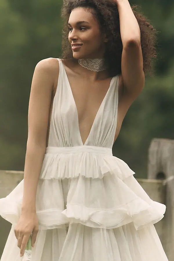 V. CHAPMAN X Kristopher Brock Valencia Midi Dress