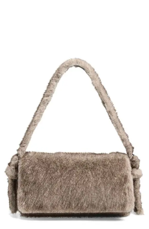 Alexander Wang Ricco Slim Faux Fur Flap Bag