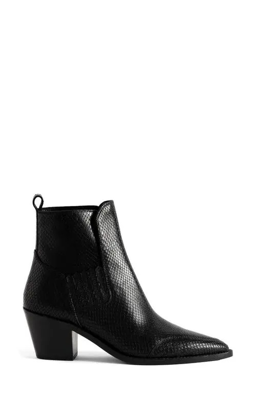 Zadig&Voltaire Tyler Neo Soft Wild Leather Bootie