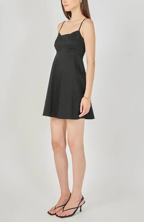 Endless Rose Spaghetti Strap Square Neck Minidress