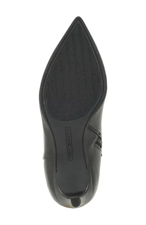 Tommy Hilfiger Jolay Knee-high Pointed Toe Stiletto Boots - Black