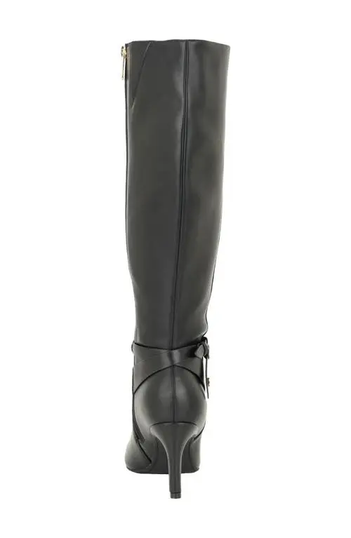Tommy Hilfiger Jolay Knee-high Pointed Toe Stiletto Boots - Black