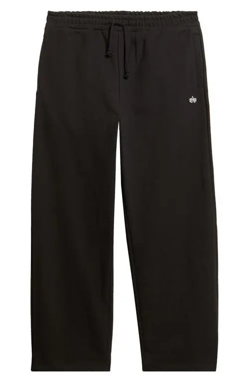 Alpha Industries Essential Relaxed Sweatpants - Black