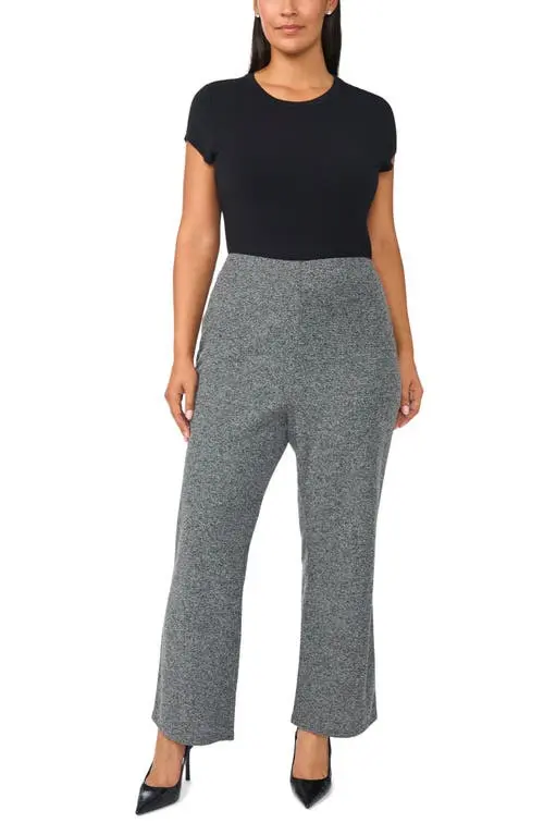 Halogen Straight Leg Textured Trousers
