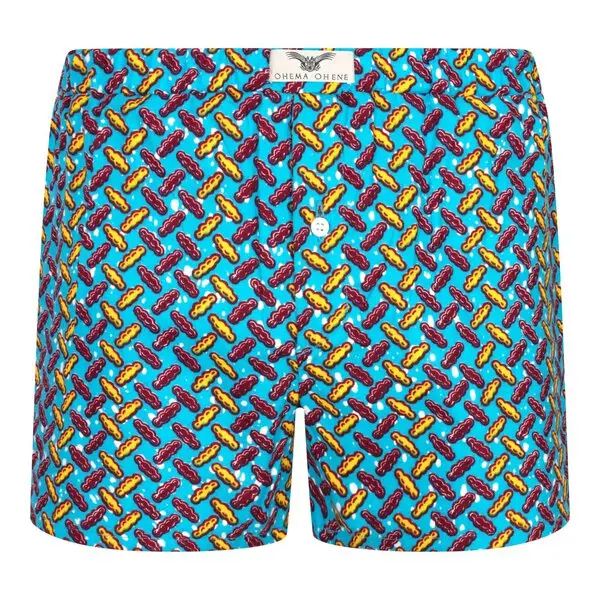 OHEMA OHENE Cotton Boxer Shorts Coca