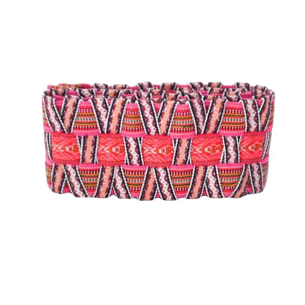 TAARACH & AMPERSAND Handwoven Geometric Belt