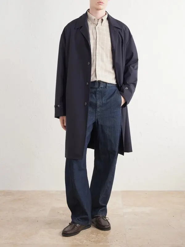 Boglioli Checked Cotton And Lyocell-blend Shirt