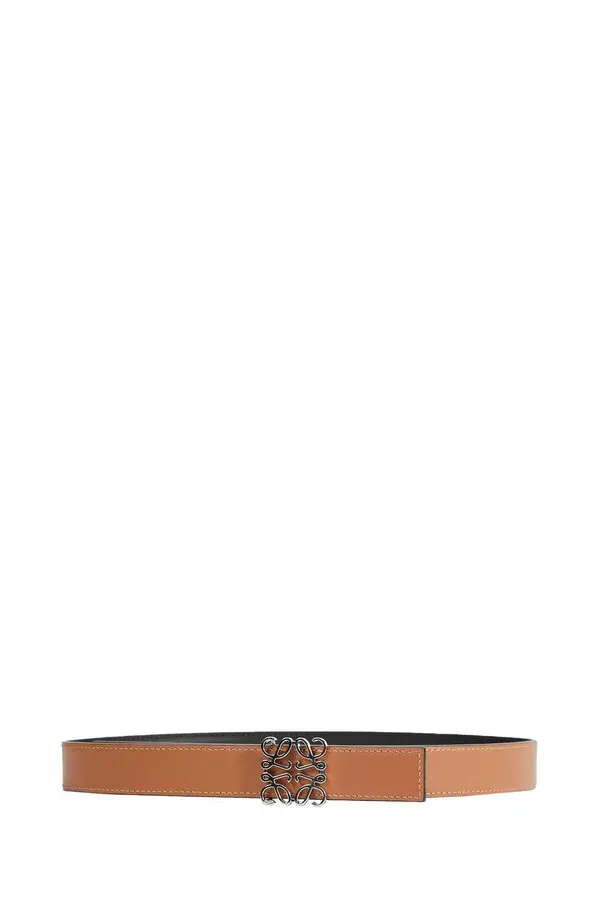 Loewe Anagram Reversible Belt - Black