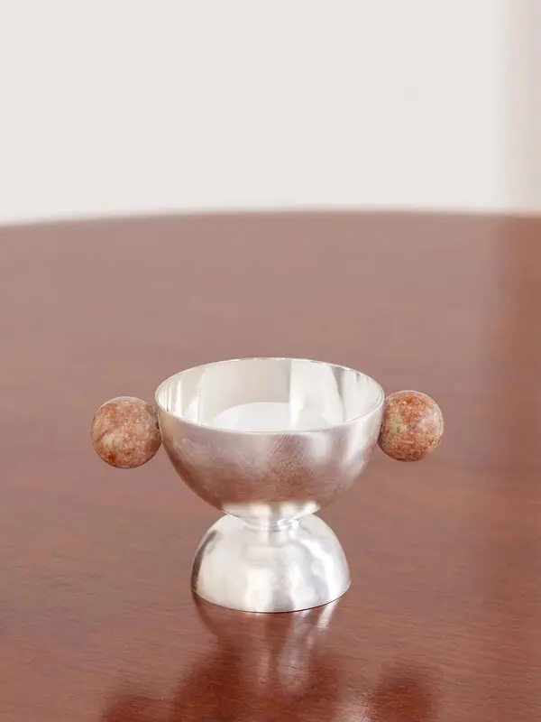 NATALIA CRIADO Plated And Stone Egg Cup