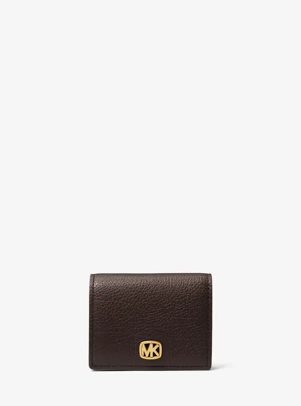 Michael Kors Bryant Small Leather Wallet In By - Brown