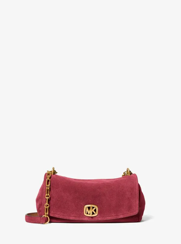 Michael Kors Bryant Small Convertible Shoulder Bag - Red