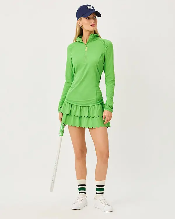 Lilly Pulitzer® Miesha Scallop Skort - Green