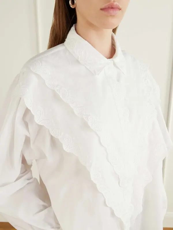FRAME The Equestrian Cotton-poplin Shirt