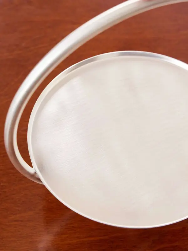 NATALIA CRIADO Plated Cake Stand With Stone Accent