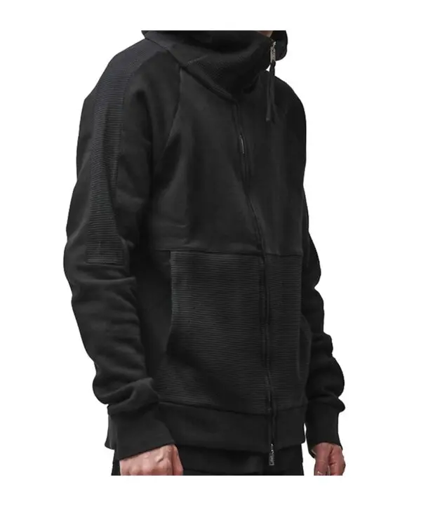 THOM KROM Casual Hooded Zip-up Jacket