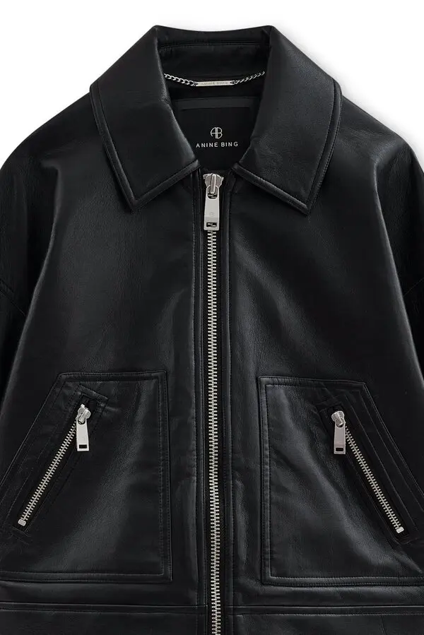 ANINE BING Long-sleeved Zip-up Jacket