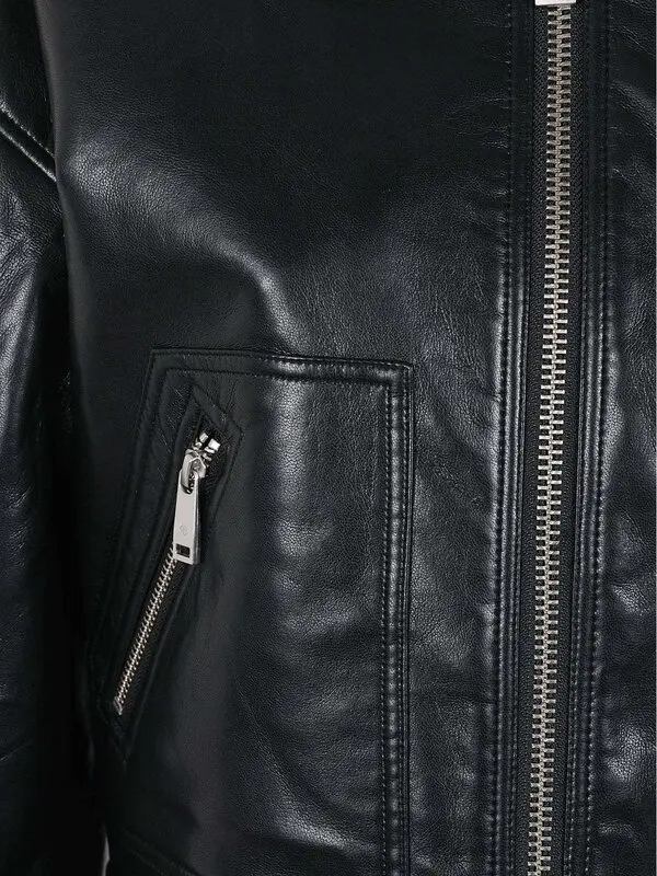 ANINE BING Leather Biker Jacket