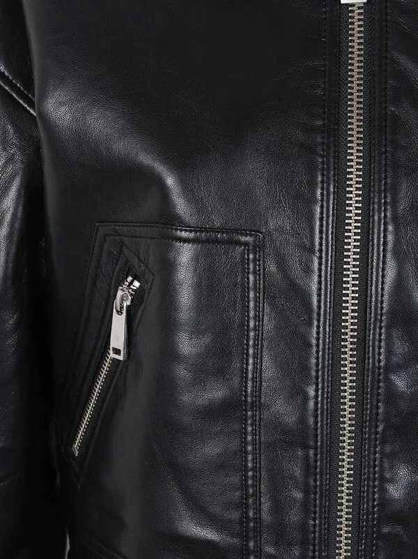 ANINE BING Leather Biker Jacket