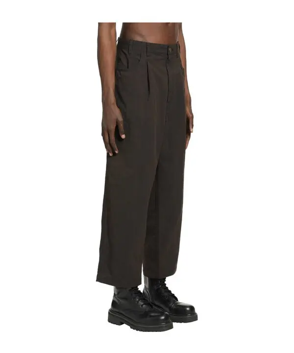 Comme Des Garçons Homme Pleated Wide Leg Trousers