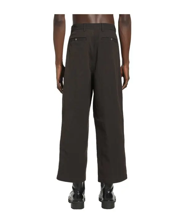Comme Des Garçons Homme Pleated Wide Leg Trousers