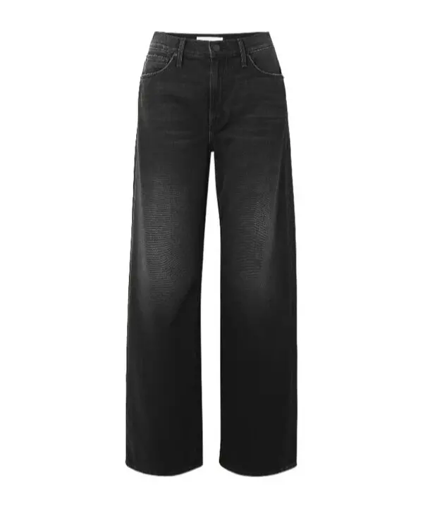 MOTHER Mid-rise Straight-leg Jeans