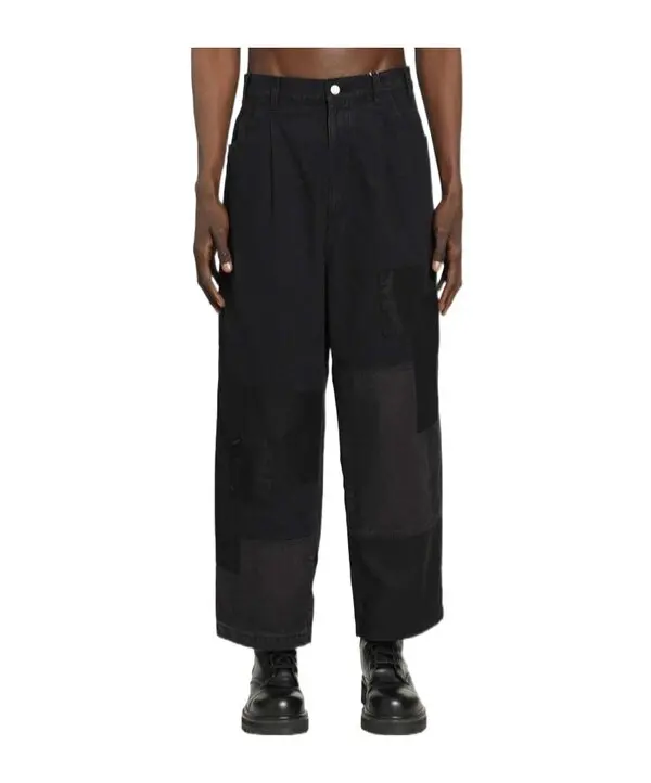 Comme Des Garçons Panelled Wide-leg Trousers