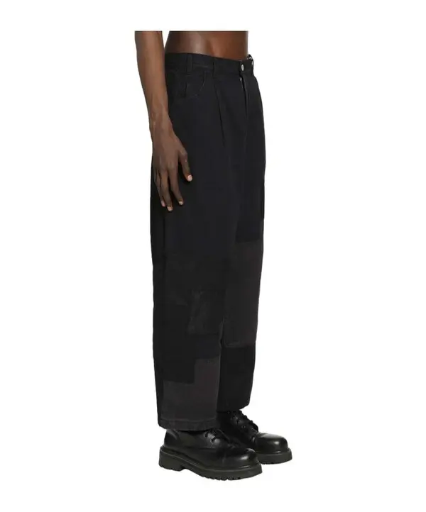 Comme Des Garçons Panelled Wide-leg Trousers
