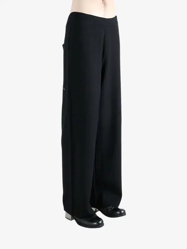 OMAR AFRIDI Double-sided Knitted Straight Leg Pants