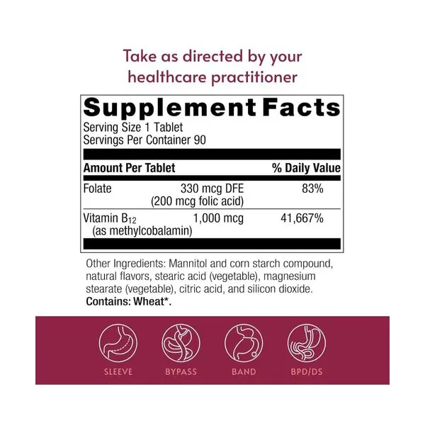 BARIATRIC ADVANTAGE B 12 Speedy Melts