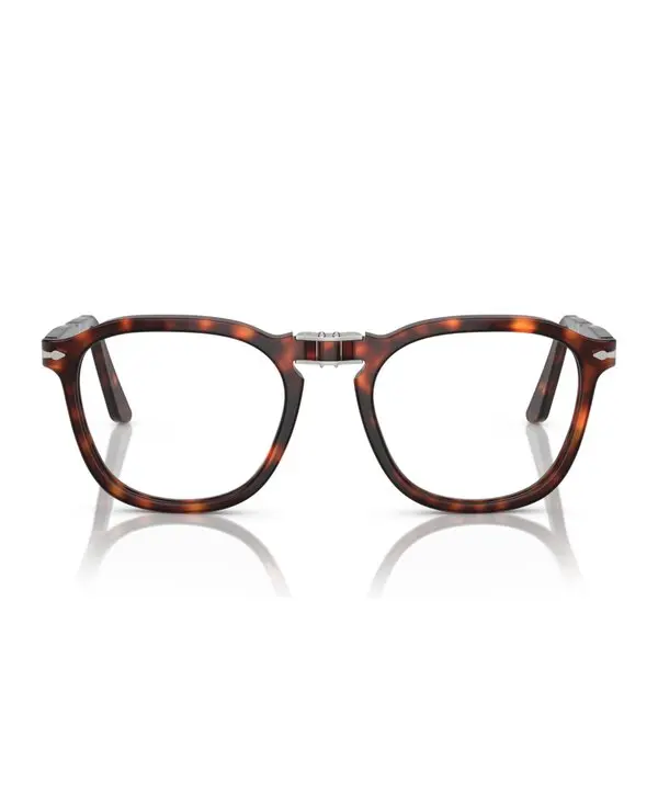 Persol Rene Full Rim Eyeglasses - Havana