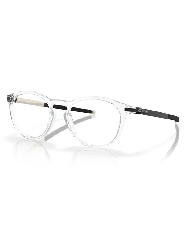 Oakley Pitchman Low Bridge Fit Eyeglasses - Polished Clear