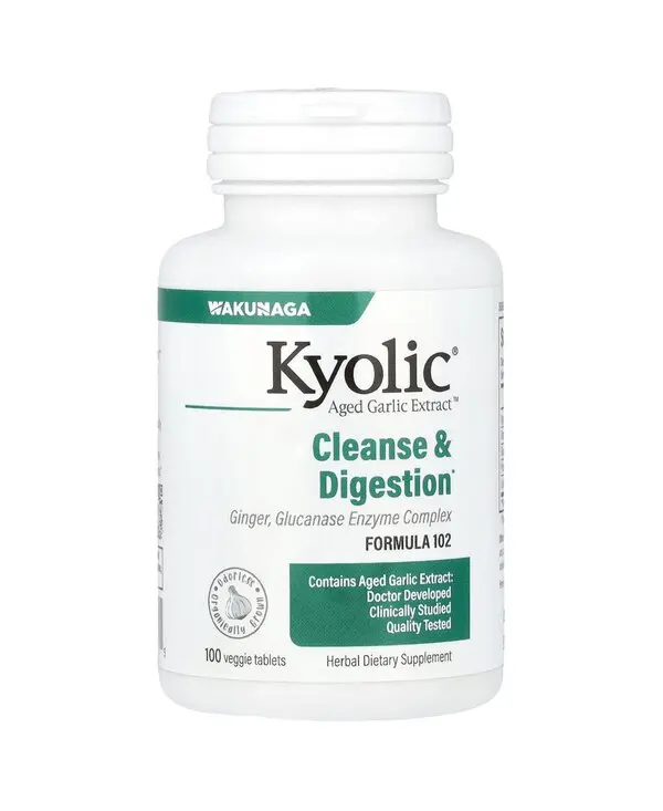 KYOLIC 102 Garlic W/enzyme Veg 100 Tab