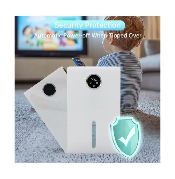 TOPTENG Dehumidifier With 120oz Tank Â Covers 1
