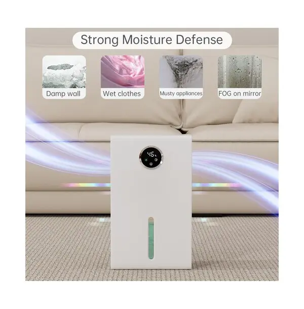 TOPTENG Dehumidifier With 120oz Tank Â Covers 1