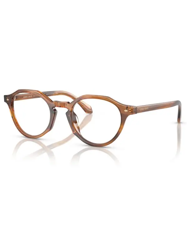 Giorgio Armani Eyeglasses - Striped Brown