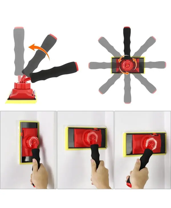 XDOVET Edger Tool Kit Trimmer Pad Applicator Corner Wall Ceiling