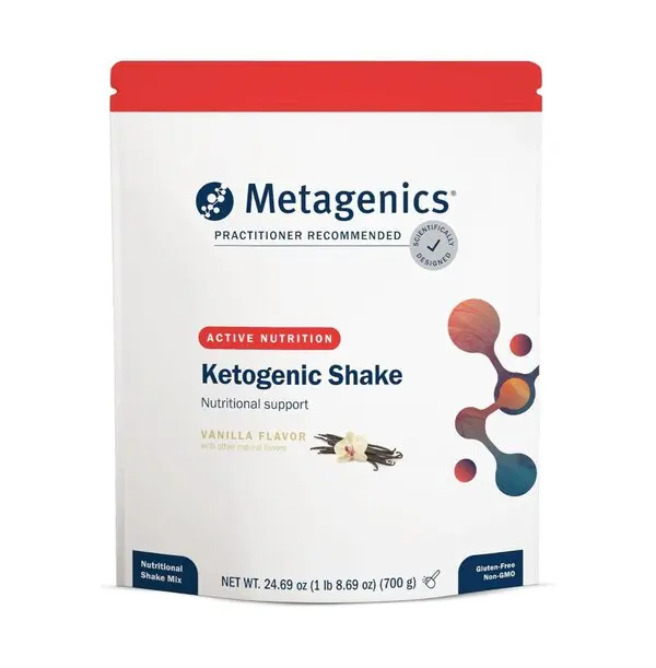 METAGENICS Ketogenic Shake Keto Protein Powder Low Carb - No Color