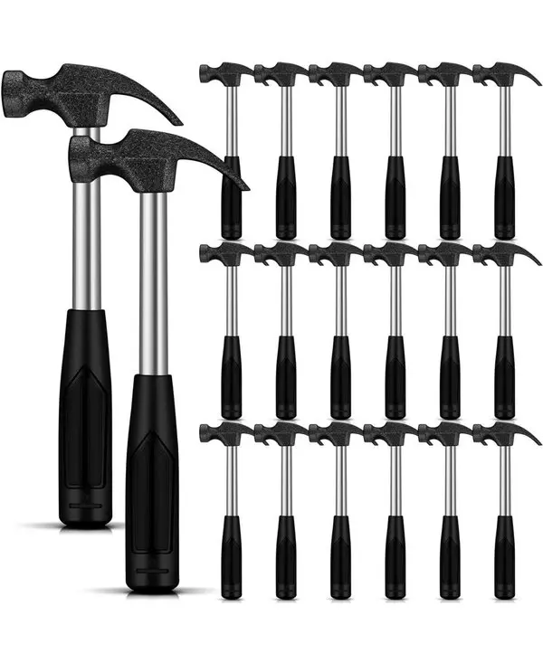 XDOVET Claw Hammer Rubber Handle Alloy Steel Diy Tool